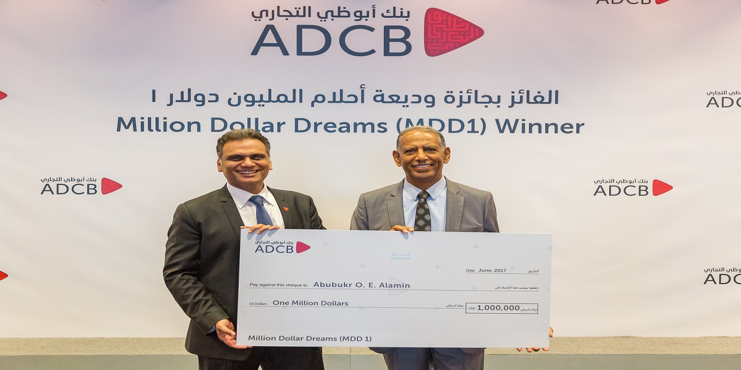 ADCB Celebrates its Prize Winner of “Million Dollar Dreams I”