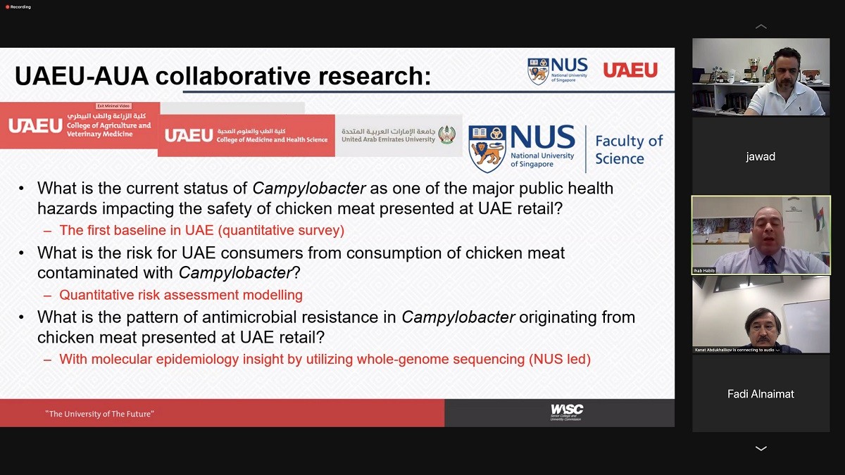 UAEU organizes a virtual symposium on ’Research Collaboration’ in ...