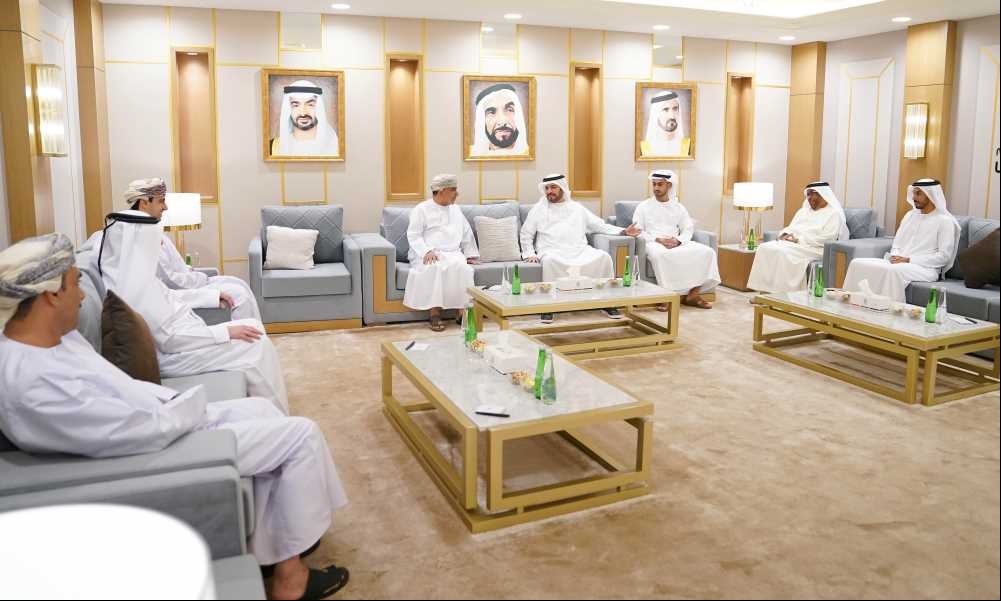 Hamdan bin Mubarak receives Oman Football Association President