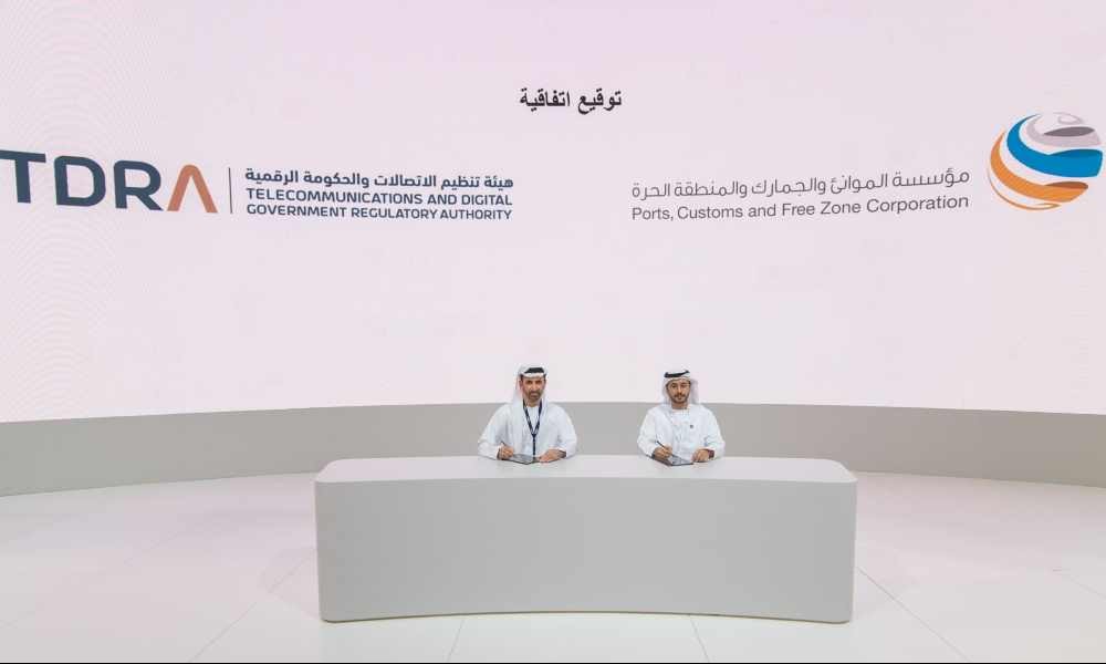 TDRA signs MoU with PCFC’s Dubai Maritime Authority