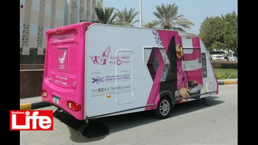 Pink Caravan brings its medical minivan to Ajman