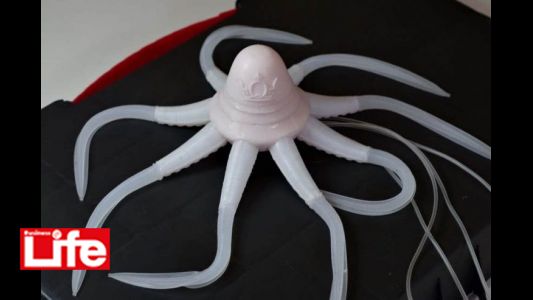 Octopus-Inspired Robot Mimics Color-Changing Abilities and Movement