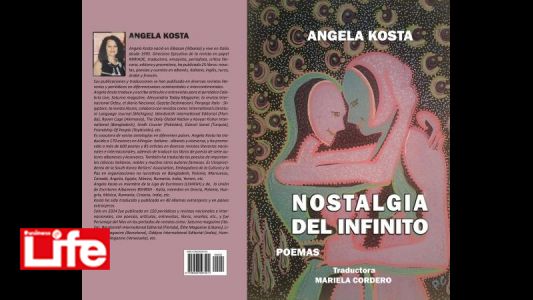 ‘Nostalgia of Infinity’ – A New Book by Angela Kosta